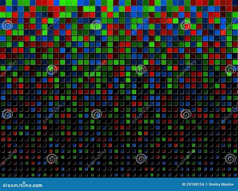 Color Cell Pattern Stock Vector Illustration Of Cell 29108154