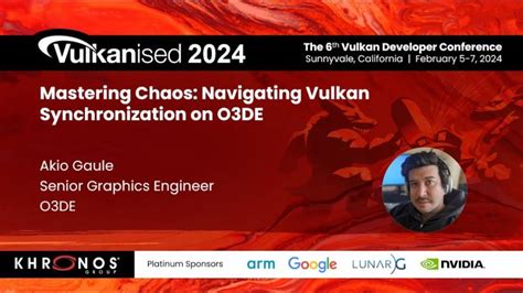 Vulkanised 2024 Mastering Chaos Navigating Vulkan Synchronization On