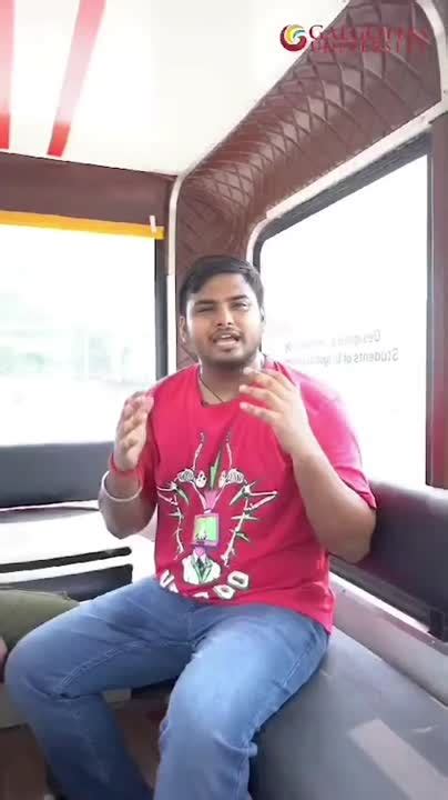 Aayush Gautam On Linkedin Innovation Sustainability Ev Solarbus Galgotiasuniversity