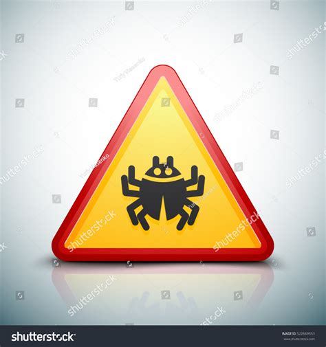 Programming Code Bug Sign Stock Vector Royalty Free 522669553 Shutterstock