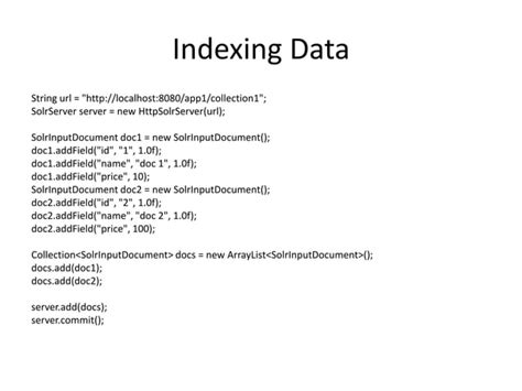 Introduction Apache Solr 44 Ppt Introduction Apache Solr 44 Ppt