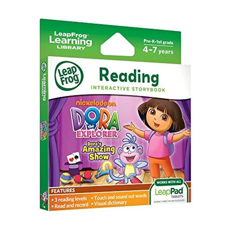 Leapfrog Leappad Doras Amazing Show Ultra Ebook Works With All