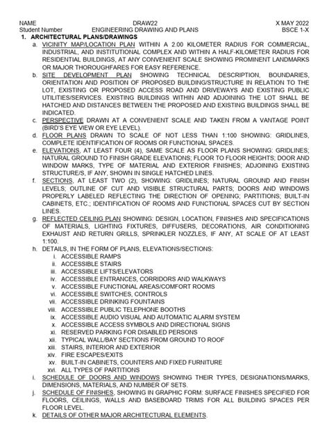 Comprehensive Engineering Drawing Plans Pdf Geotechnical