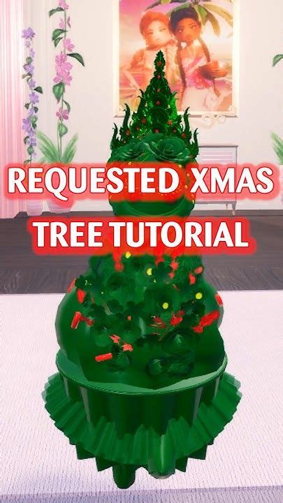 Dress To Impress Christmas Tree Tutorial Roblox Dresstoimpress Dti Edit Tutorial Viral