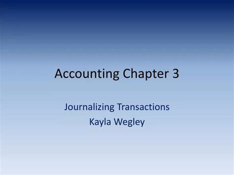 3 Basic Accounting Principles Lopezteach