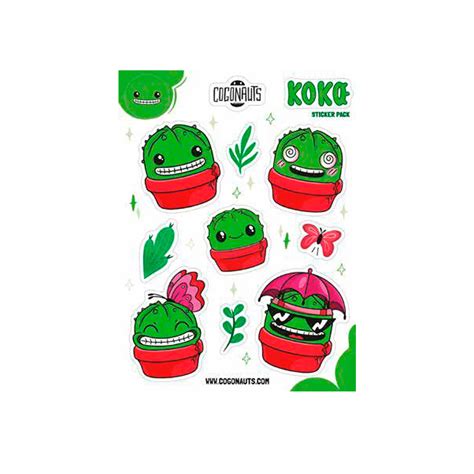 Plancha Sticker Koko Candyclub Srl