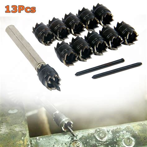 13pcs Spot Weld Drill Bit Rotary Spot Weld Drill Welding Joint