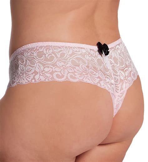 Plus Stretch Lace Open Cup Underwire Bra