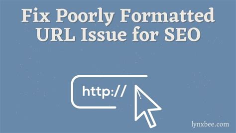 How To Fix Poorly Formatted Url Issue For Seo Lynxbee Linux Embedded Android Wordpress