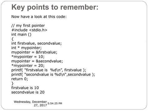 ppt on pointers pptx programming languages computing