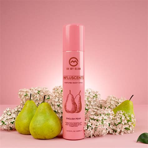 English Pear Perfumed Body Spray 100ml Influscents