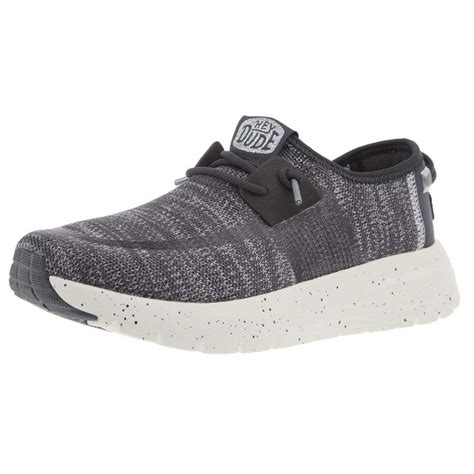 Hey Dude Womens Sirocco W Speckle Charcoal Casual