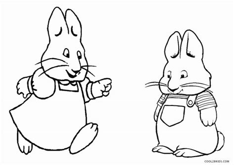 Max And Ruby Bunny Cakes Coloring Pages Max And Ruby Bunny Cakes Coloring Pages