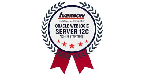 Oracle Weblogic Server 12c Administration I Was Issued By Iverson