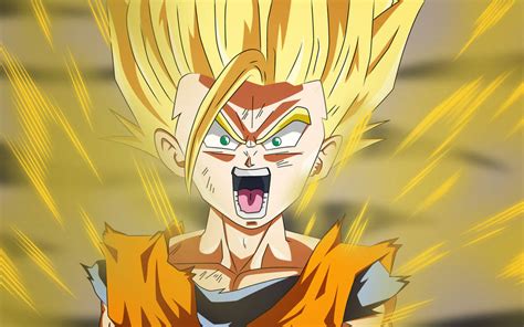 Download Mad Dragon Ball Goten Wallpaper