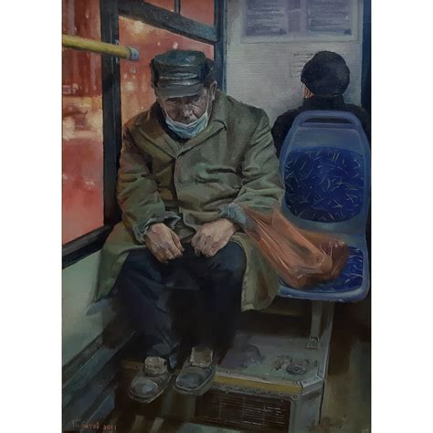 Купить картину Задремал в Москве от художника Габитов Павел