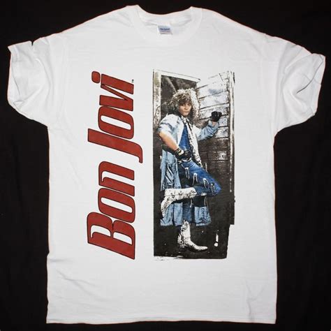 Slippery When Wet T Shirt Bon Jovi At Luca Searle Blog