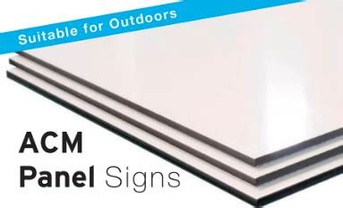 ACM Sign Custom Size Outdoor Sign Signage Web Design Graphic Design WillDesign