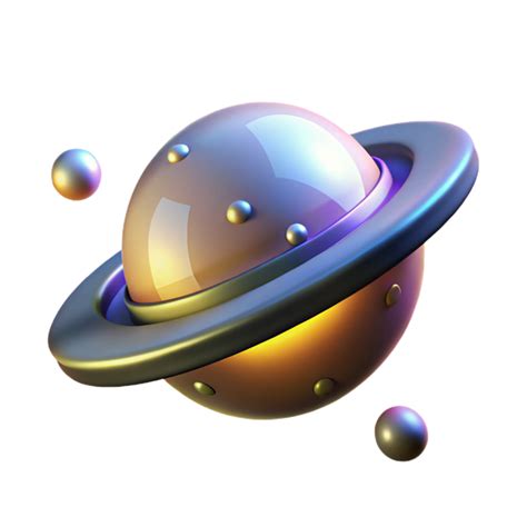 Celestial Orb 3d Render Of Planet 56222595 Png
