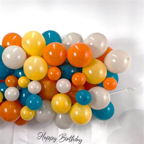 Yellow And Orange Balloons Brunt Orange And Yellow Balloons Yellow