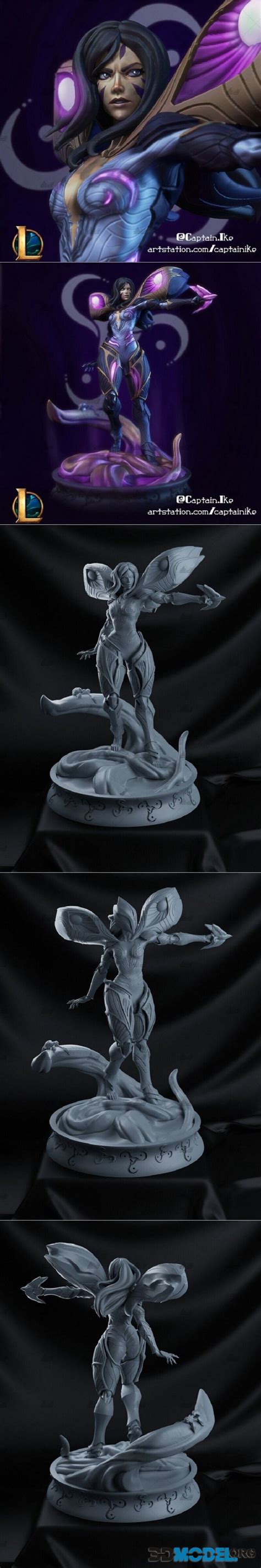 3d Model Kaisa League Of Legends Printable