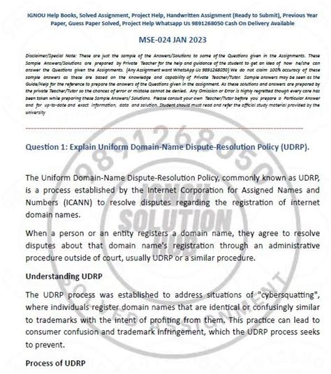 IGNOU MSE SOLVED ASSIGNMENT JAN ENGLISH MEDIUM