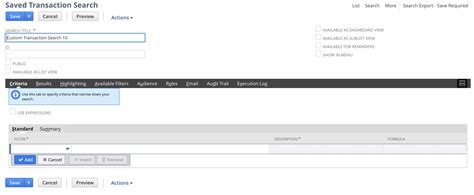 netsuite saved search formulas getting started script everything