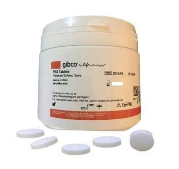 Gibco PBS Tablets شرکت آرین پژوه