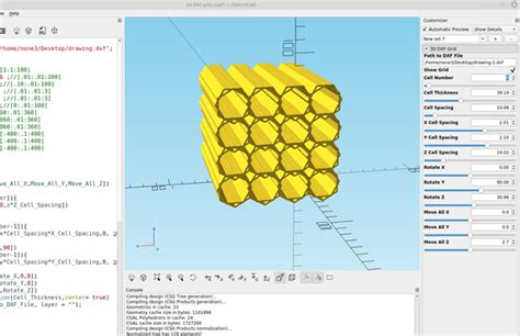 3d part design with inkscape and openscad 32 dxf matrix