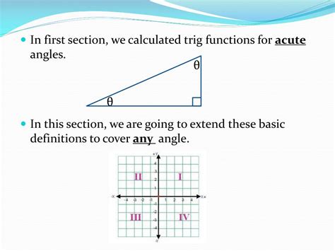 PPT Trig Functions Of Any Angle PowerPoint Presentation Free Download ID
