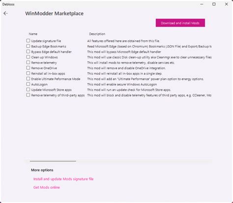 Windows 11 Debloater App Renamed Again Gets New Setup Page Mods