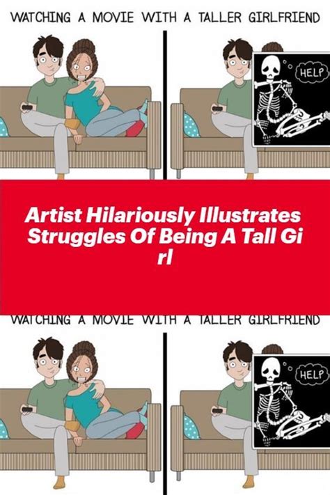 Artist Hilariously Illustrates Struggles Of Being A Tall Girl Artofit