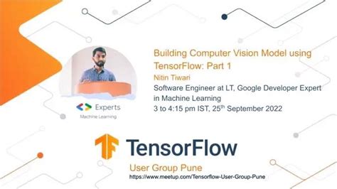 Nitin Tiwari On Linkedin Tensorflow Tfugpune Pune Machinelearning