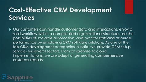 PPT CRM Development Services PowerPoint Presentation Free Download ID