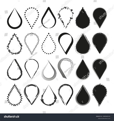 5654 Teardrop Sketch Stock Vectors And Vector Art Shutterstock