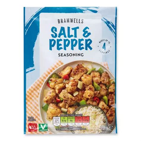 Salt And Pepper Seasoning Aldi Uk