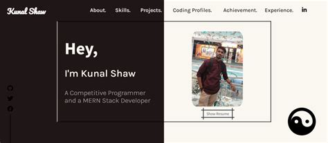 Kunal Shaw On Linkedin Portfolio Reactjs Framermotion Webdevelopment Careerjourney