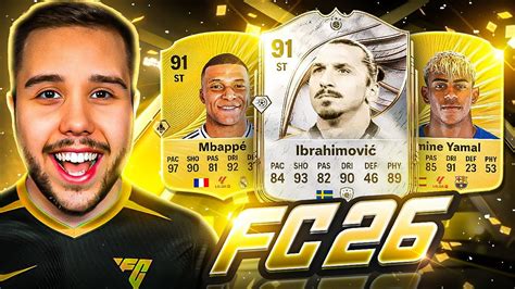 First Ever Fc 26 Pack Opening 😱 Fc 26 Ultimate Team Youtube