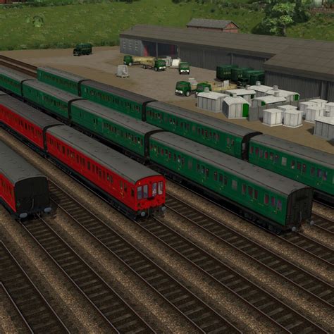 Lswr Carriage Pack 3 And 4 Caledonia Works
