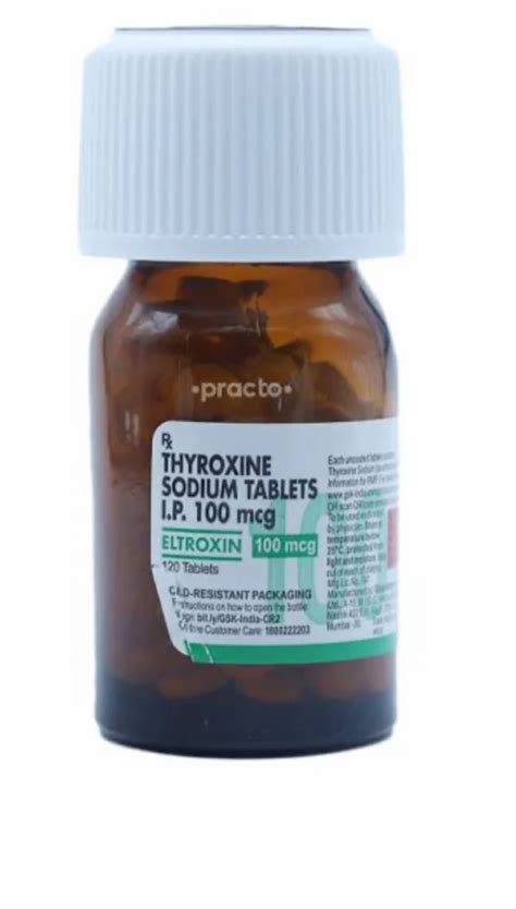 Eltroxin 100mcg Tablet At ₹ 150 Bottle Anti Cancer Tablet In