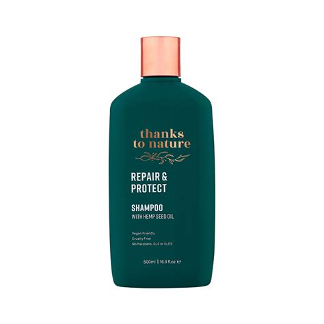Thanks To Nature Repair And Protect Shampoo With Hemp Seed Oil Reviews