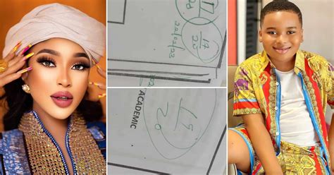Photos Of Tonto Dikeh S Son S Grades In School Surfaces