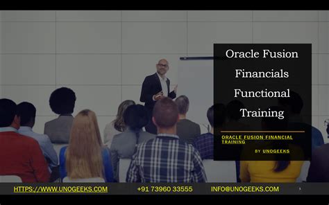 Oracle Fusion Financials Functional Training