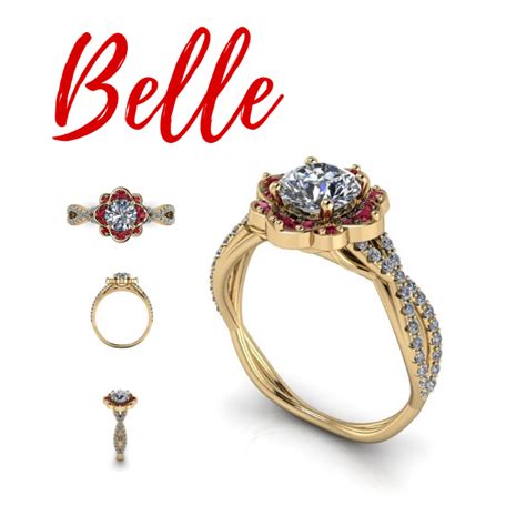 Disney Princess Inspired Engagement Rings Shop Disney Inspired Rings
