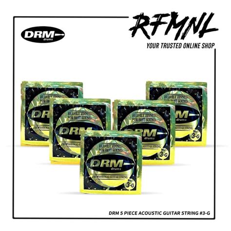 Drm 5 Piece Acoustic String 3 G Lazada Ph