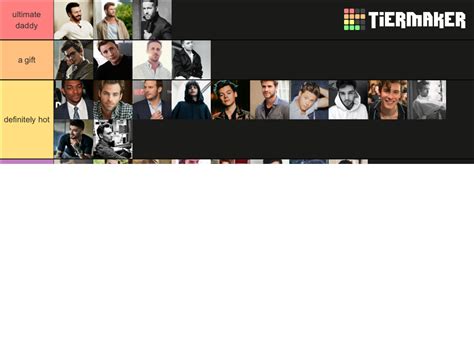 Most Handsome Actors Tier List Community Rankings Tiermaker