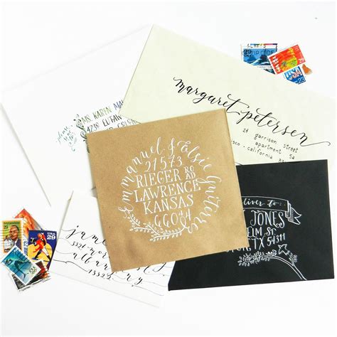 5 Unique Ways To Address An Envelope Addressing Envelopes Pen And Paper Lettering