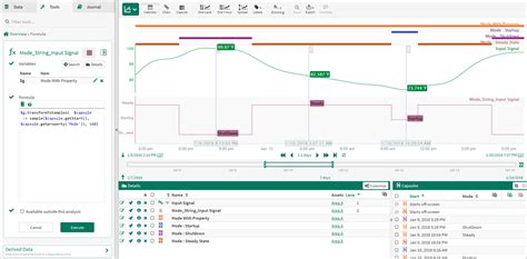 Create A String Signal That Shows The Different Operational Modes In A