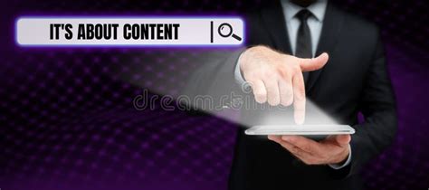 Inspiration Showing Sign It S About Content Word Written On Crucial