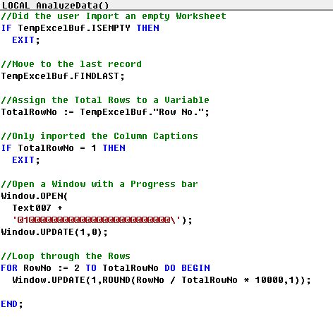 Dynamics NAV R Excel Buffer Part Adeptris
